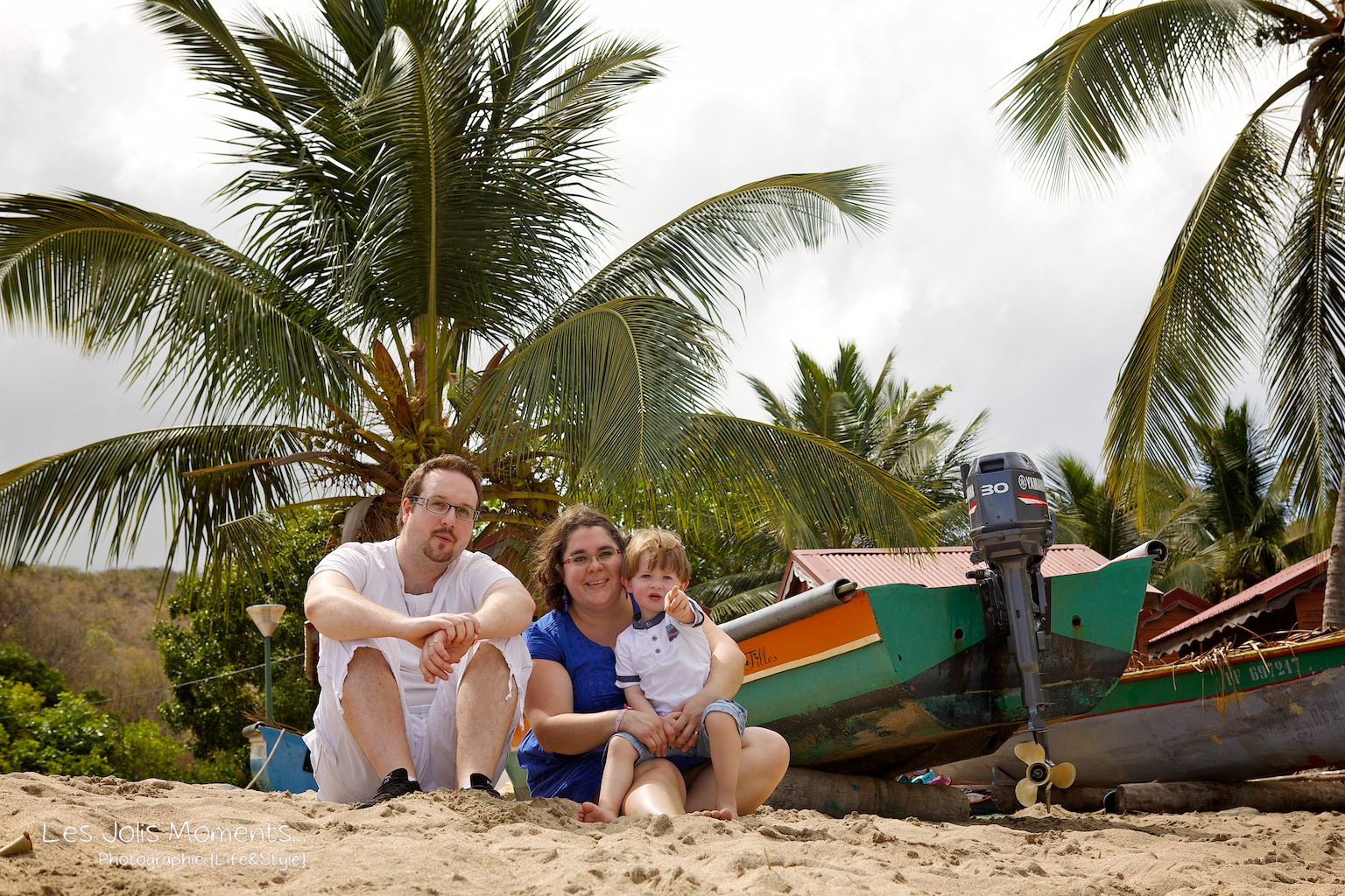 Séance famille en Martinique | Elodie, Yannick et Benjamin à Anse ...