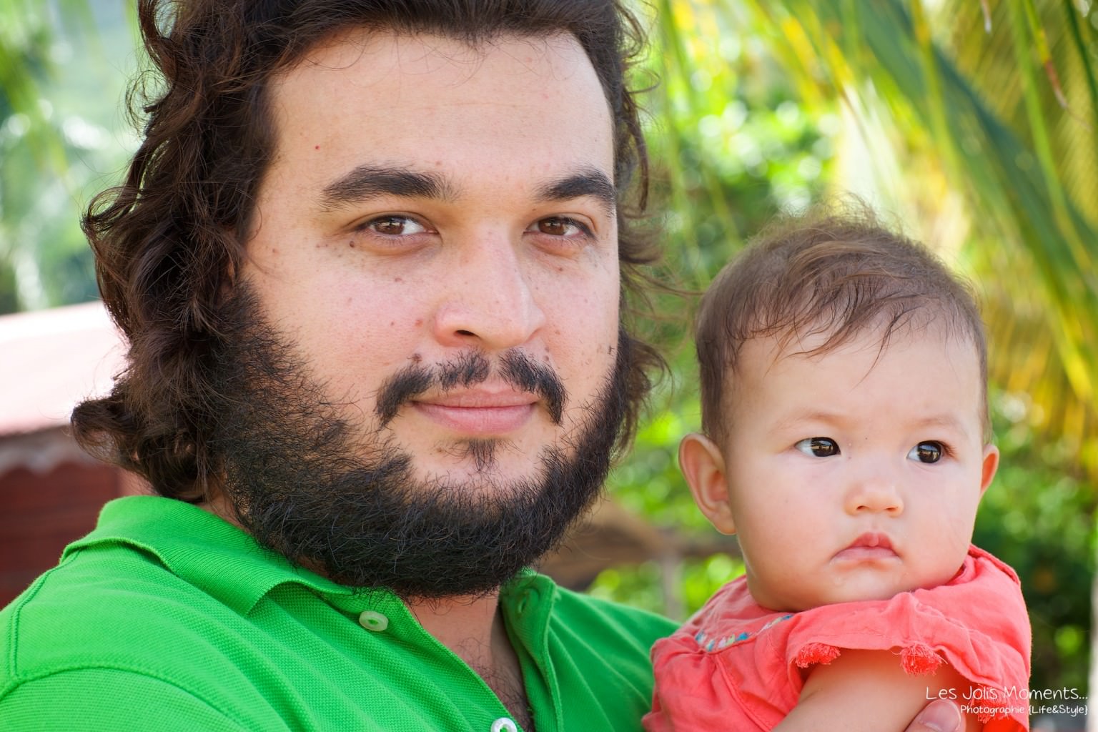 Séance Photo avec bébé à la plage Martinique