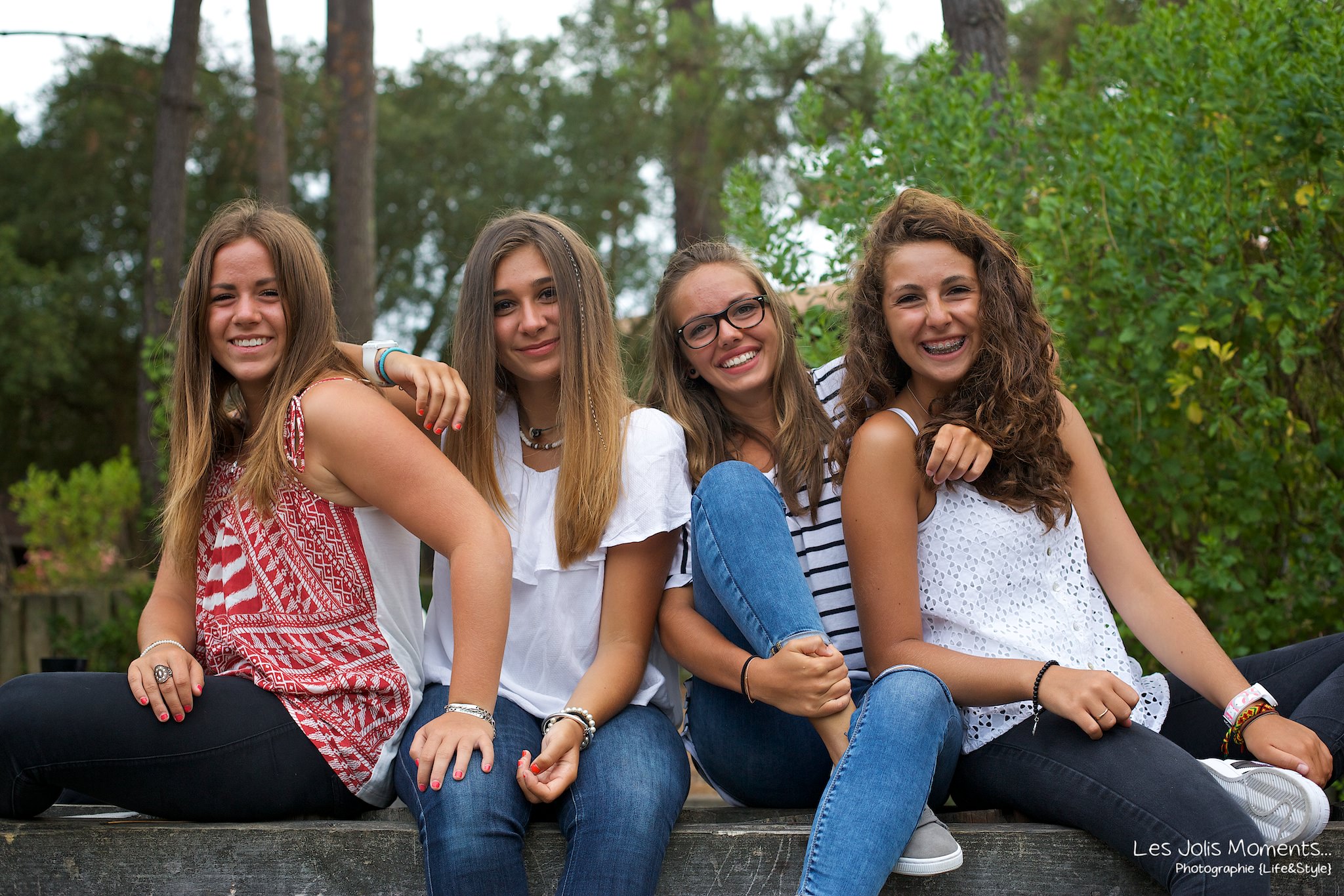 Séance photo entre copines